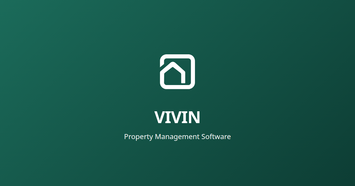 Property Management Software for Landlords & PMs | VIVIN